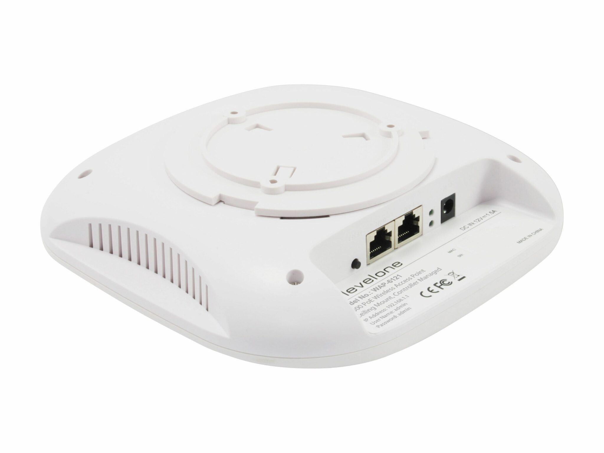 WIRELESS ACCESS POINT, CEILING MOUNT, N300, POE, 2.4GHz, Managed - Alfa ...